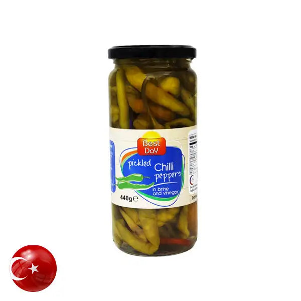 Best Day Pickled chilli pepper 440g – Greenvalley Rwp