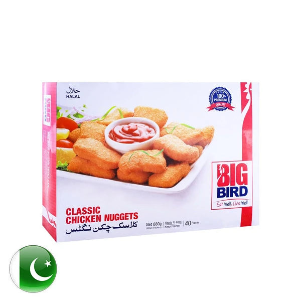 Big Bird Chicken Nuggets 880Gm – Crispy & Tasty Bites – Greenvalley Rwp