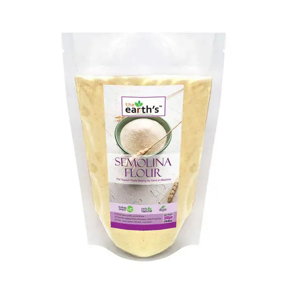 Earth's Organic Semolina Flour 300g – Greenvalley Rwp