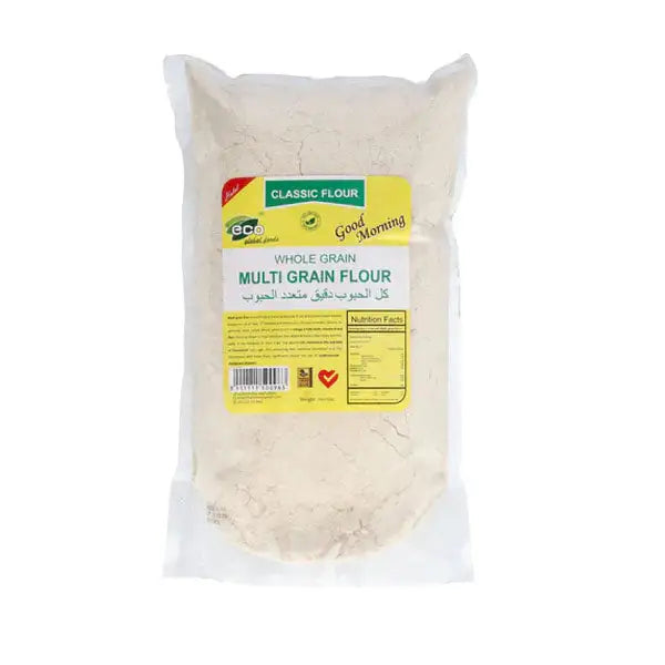 Eco Multi Grain Flour 700gm – Wholesome & Tasty Blend – Greenvalley Rwp