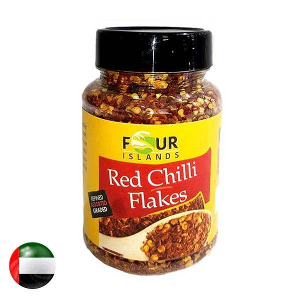 Spice Up Meals with Four Islands Red Chilli Flake 120gm – Greenvalley Rwp