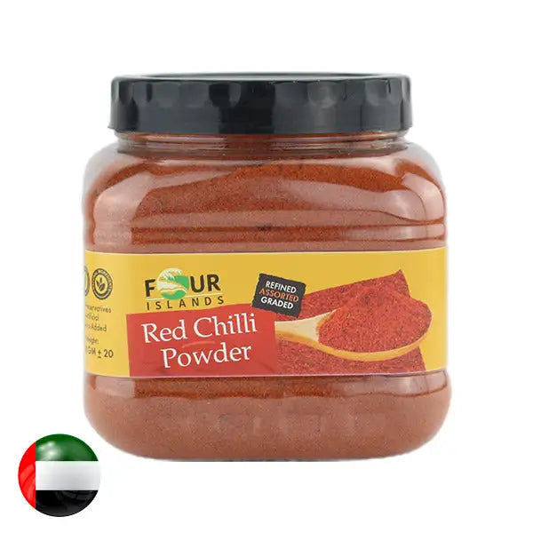 Four Islands Red Chilli Powder 600G for Bold Flavor – Greenvalley Rwp