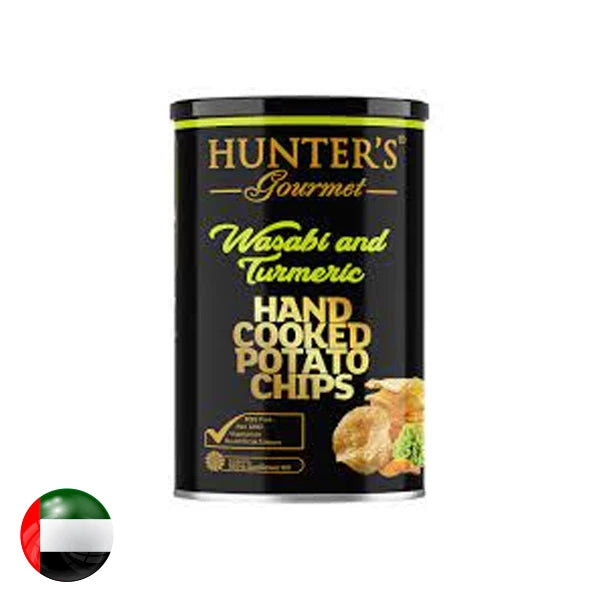 Hunters Hand Cooked Potato Chips Pesto Parmesan 150gm – Greenvalley Rwp