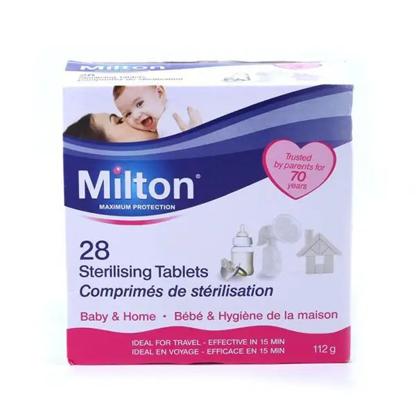 Milton Maximum Protection Sterilising Tablets 28 Pc – Greenvalley Rwp