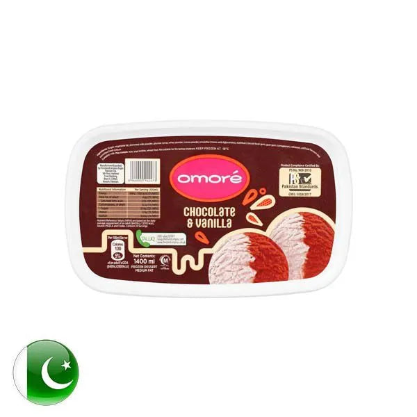 Omore Chocolate&Vanilla 1400Ml – Greenvalley Rwp