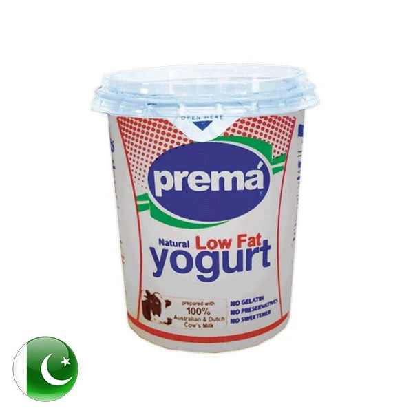 Prema Natural Yogurt Low Fat 400g – Greenvalley Rwp