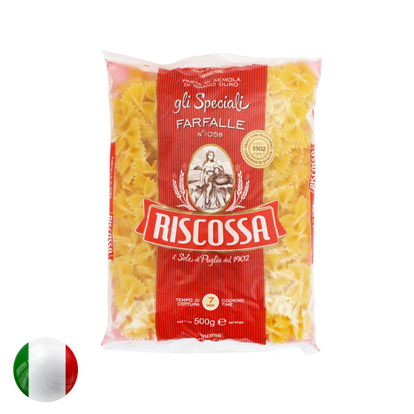 Riscossa Farfalle 500g – Perfect Pasta for Tasty Meals! – Greenvalley Rwp