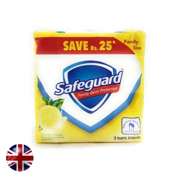 Safeguard Soap 3 Bars Lemon Fresh – Greenvalley Rwp