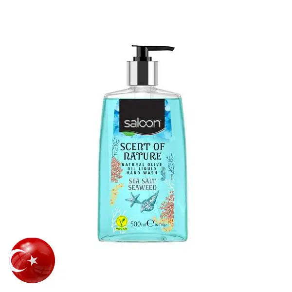 Saloon Scent Of Nature Hand Wash Sea Salt & Seaweed 500ml – Greenvalley Rwp