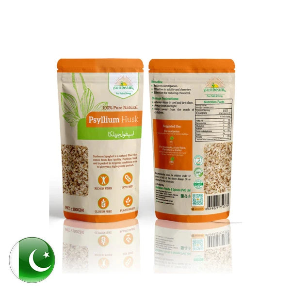 Sunbeam Psyllium Husk 50GM – Greenvalley Rwp