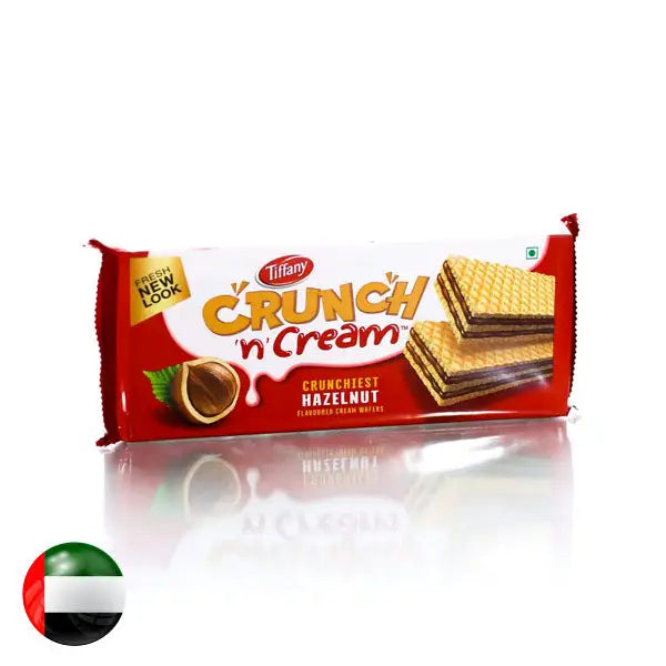 Tiffany Cream Wafers Chocolate 150 Gm – Crispy & Creamy – Greenvalley Rwp