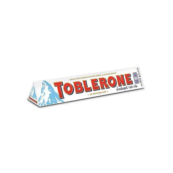 Toblerone White Chocolate 100 Gm – Sweet & Creamy Delight – Greenvalley Rwp