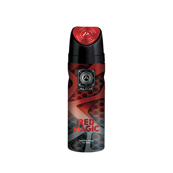 Aleda Deodorant Red Magic Men 200ml – Greenvalley Rwp