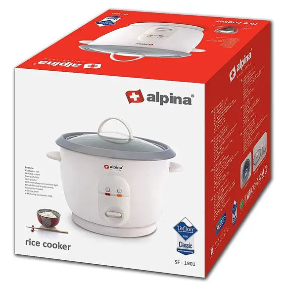Alpina Rice Cooker 450W SF-1901 – Perfect Rice Every Time – Greenvalley Rwp