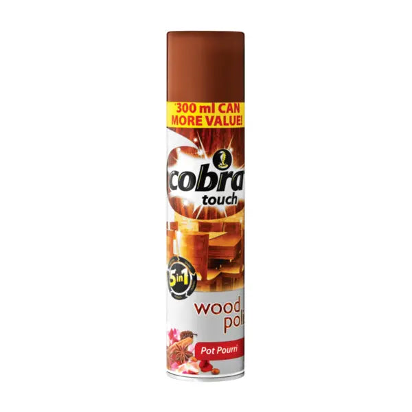 Cobra Furniture Polish 300ml Orange – Greenvalley Rwp