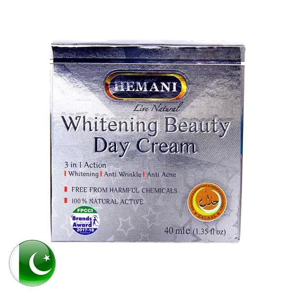Hemani Whitening Beauty Cream 40ml – Greenvalley Rwp