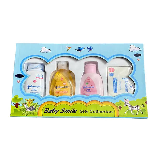 Johnson’s Baby Essential Kit 4Pcs Care Set – Greenvalley Rwp