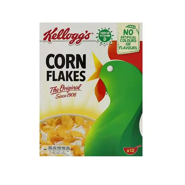 Kellogg's Corn Flakes Original 375gm – Crispy Start to Your Day ...