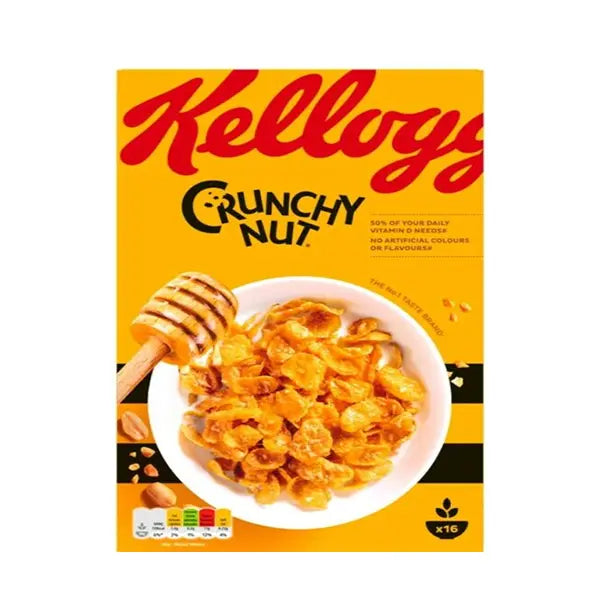 Kelloggs Crunchy Nut 500Gm – Greenvalley Rwp