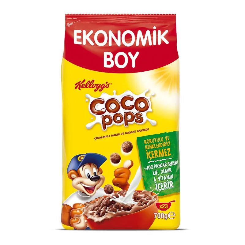 Kellogg's Ekonomik Boy Coco Pops 700gm – Big Pack Chocolatey Fun ...