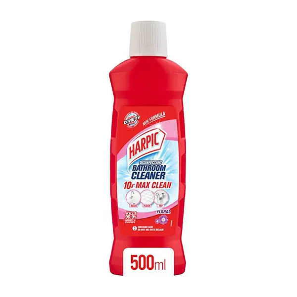 New Harpic Floral Bathroom Cleaner 500ml – Greenvalley Rwp